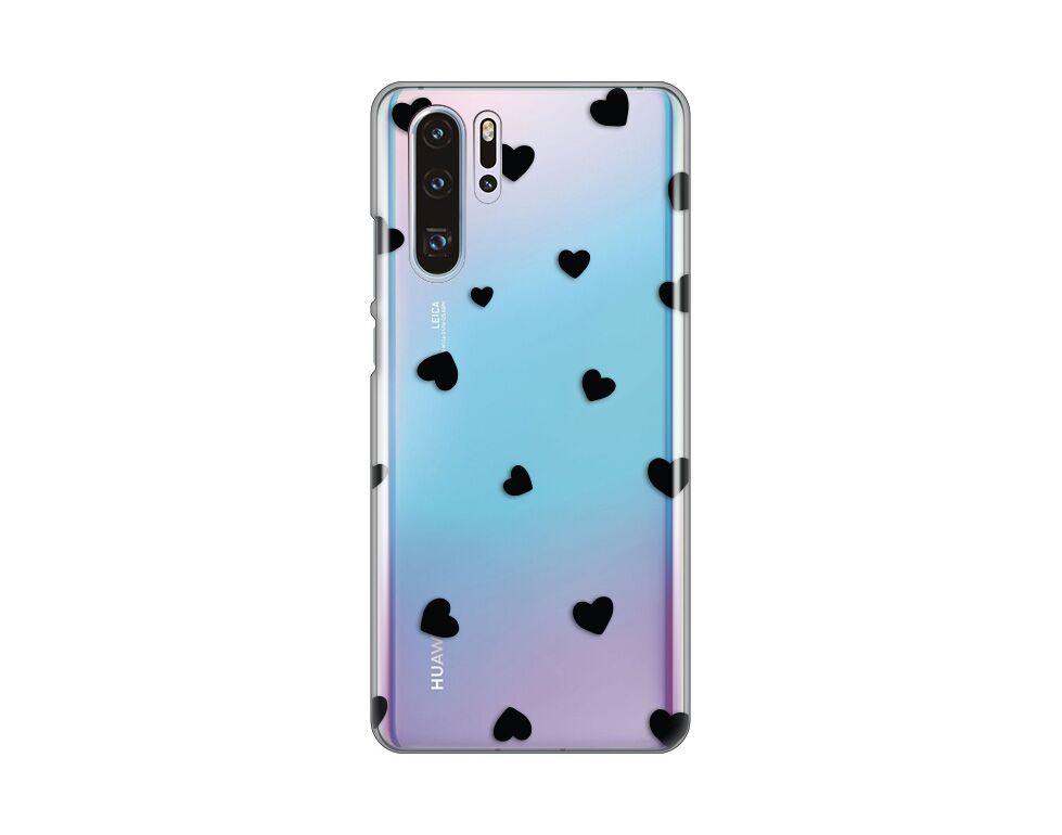 Silikonska futrola PRINT Skin - Huawei P30 Pro Hearts