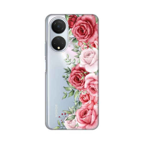 Silikonska futrola - maska print Skin za Huawei Honor X7 Wild Roses