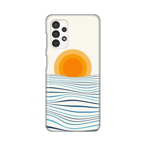 Silikonska futrola - maska print za Samsung A135 Galaxy A13 4G Sunset