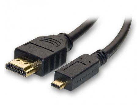 FAST ASIA Kabl HDMI (M) - HDMI Micro (M) 1.5m feritno jezgro crni