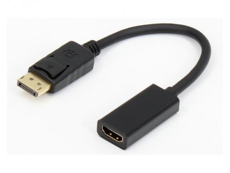 E-GREEN Adapter DisplayPort 1.4(M) - HDMI 2.0(F) kabl 20cm crni
Fizičke karakteristike