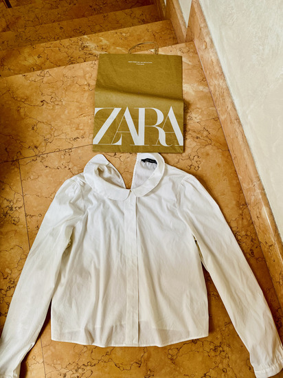 Zara bela kosulja size xs-m