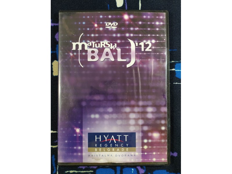 Maturski Bal 12 (2012) DVD