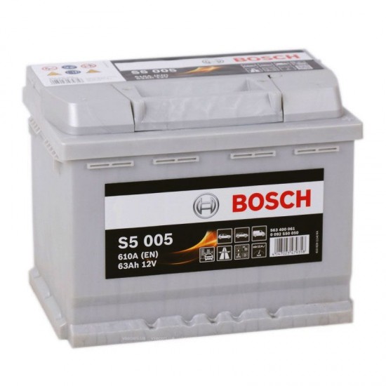 Akumulator 12v 63ah 610A Desno+ Bosch S5