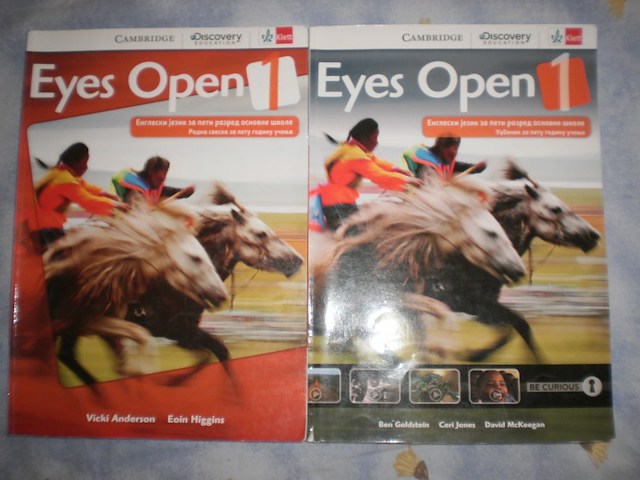 Engleski/ KOMPLET za peti 5. razred/ EYES OPEN 1