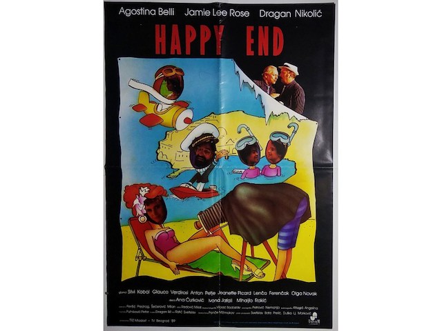 HAPPY END (1989) Dragan Nikolić PLAKAT