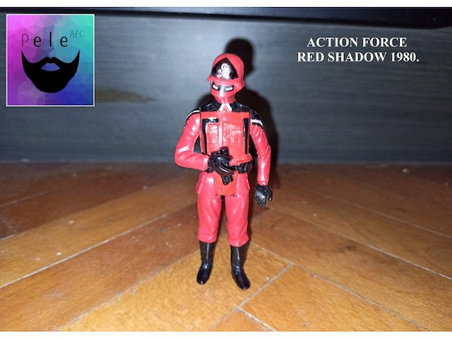 Akciona figura - Action Force - Red Shadow 1980`