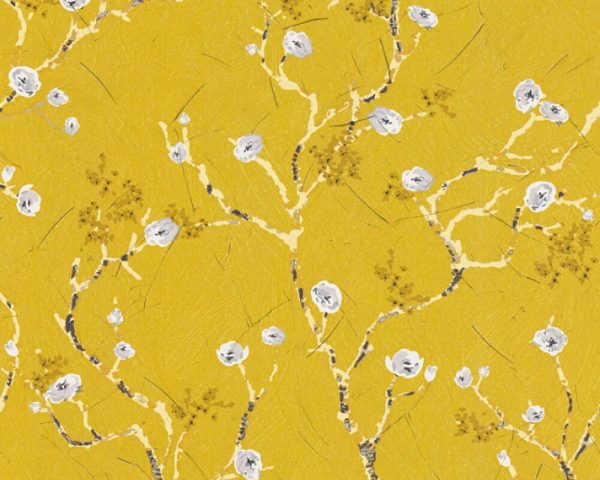 A.S. CRÉATION WALLPAPER «FLORAL, COLORFUL, YELLOW» 387392