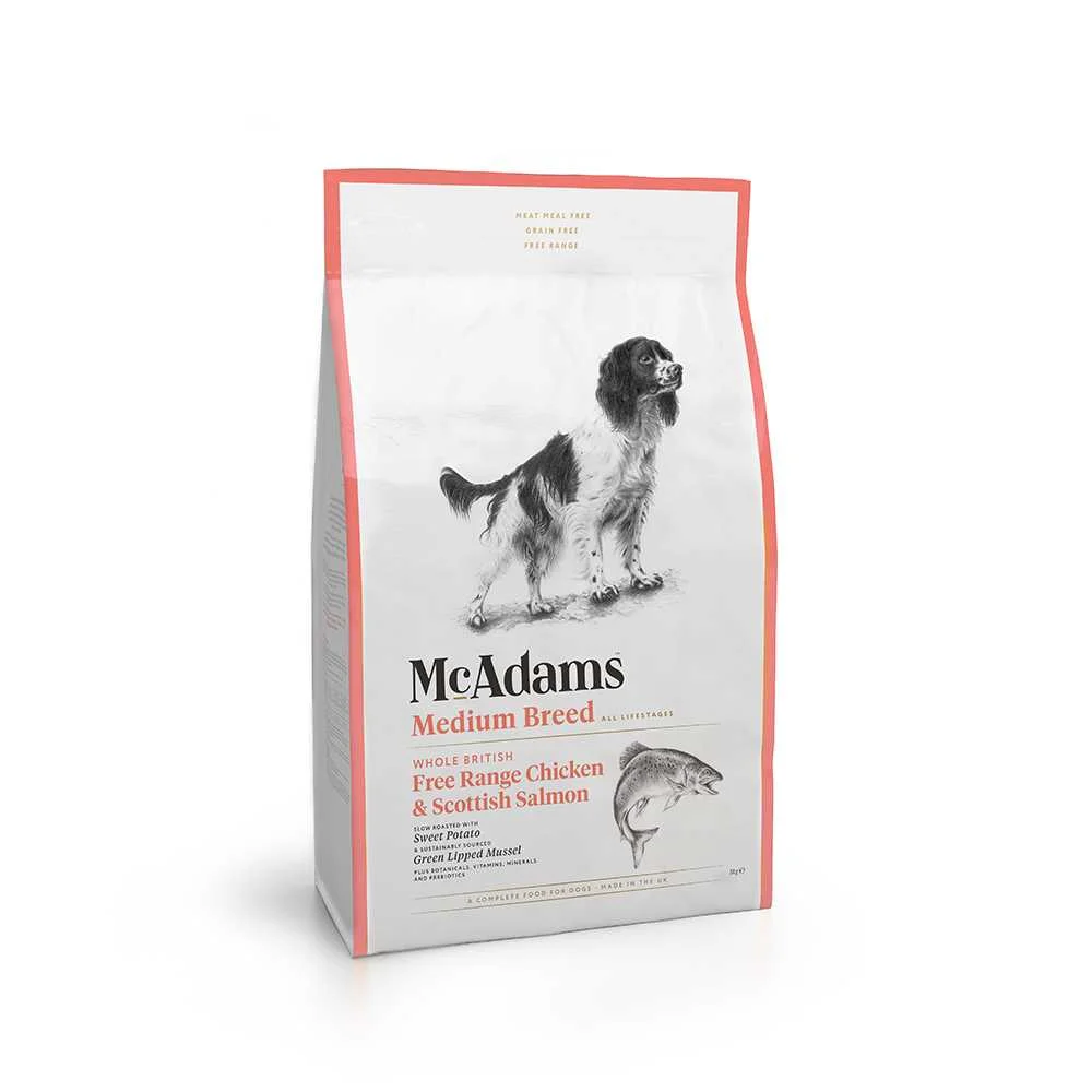 Mc Adams hrana za pse srednjih rasa - Free range chicken & Salmon 10kg