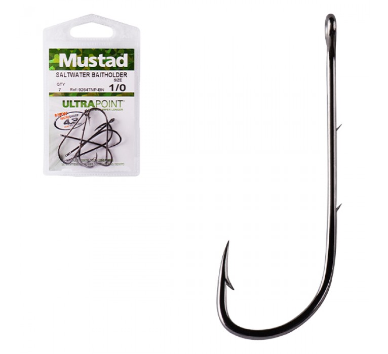 Mustad 92647-NP-BN Beak Hooks