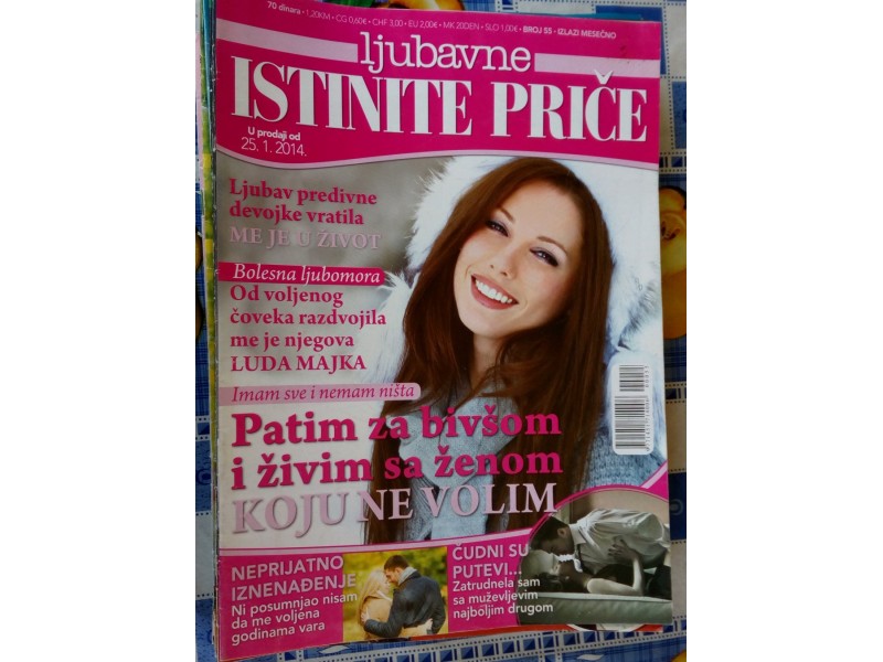 Ljubavne istinite priče broj 55,25.01.2014.