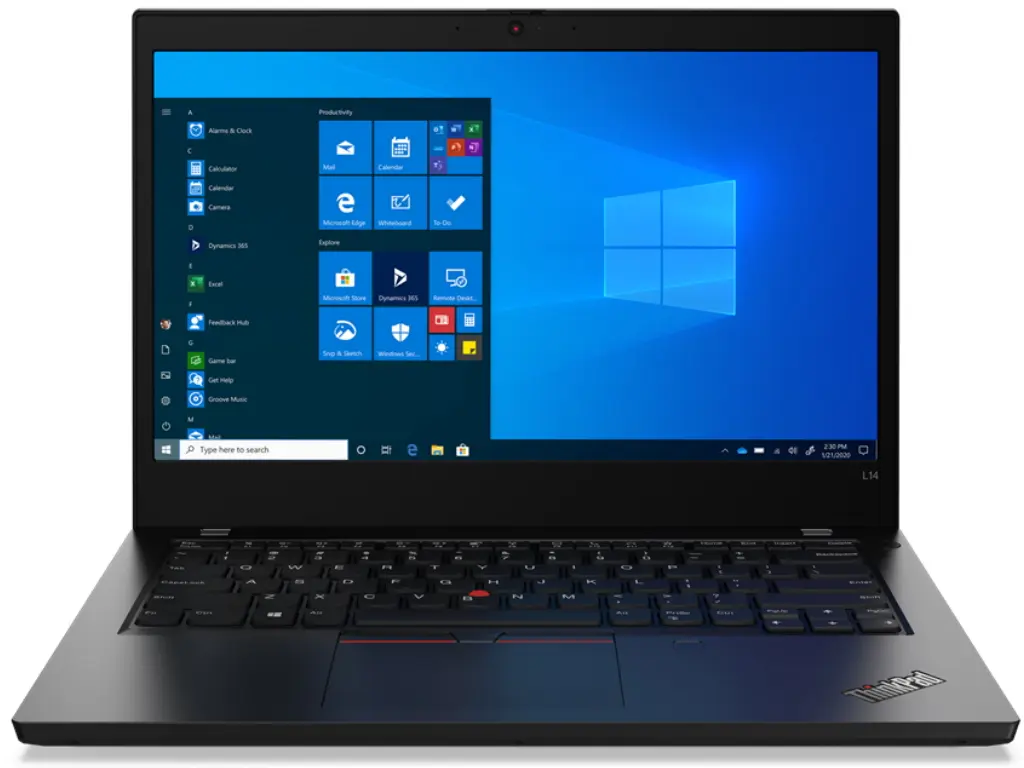 LENOVO Laptop ThinkPad L14 G1 Win10 Pro/14"IPS FHD/Ryzen 5-4650U/8GB/256GB SSD/GLAN/FPR/SCR/backl EN