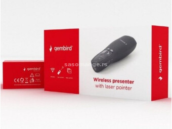 Gembird wireless prezenter, laser pointer WP-L-02