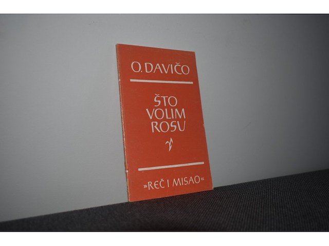 ✦ Što volim rosu - Oskar Davičo ✦