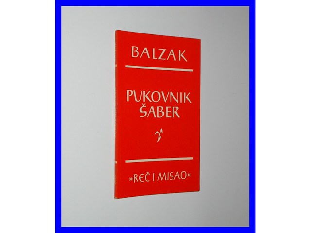 Pukovnik Šaber - Onore de Balzak
