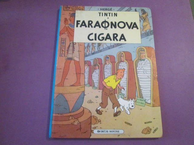 Tintin 1 Faraonova cigara  Herge