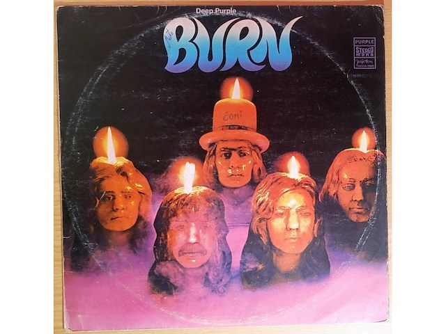 LP DEEP PURPLE - Burn (1974) VG-, vrlo dobra