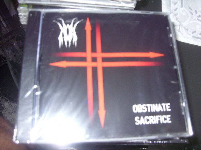 Noia ‎– Obstinate Sacrifice CD Doomentia 2014. Novo!