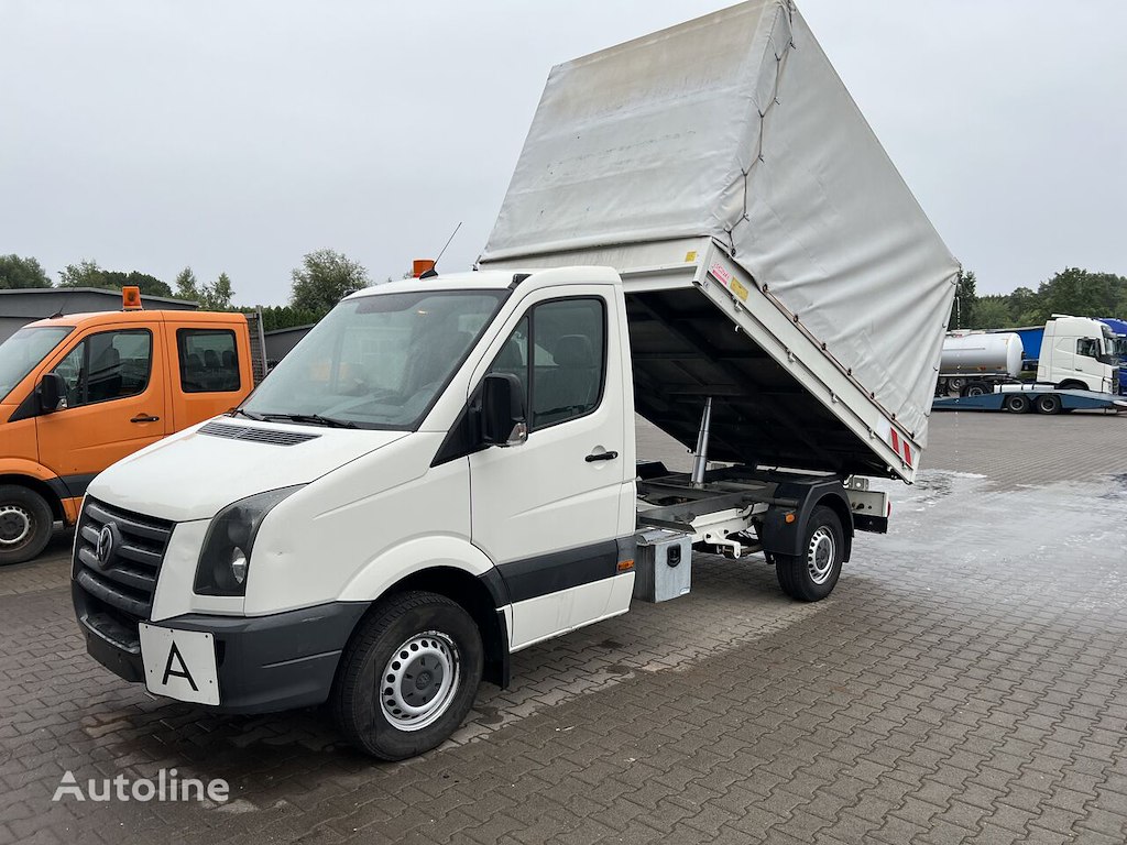 Volkswagen Crafter 2.5 TDI kipper klima top kamion kiper < 3.5t