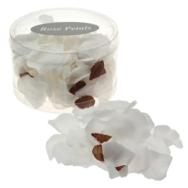 WED107
White Rose Petals (150 pcs)