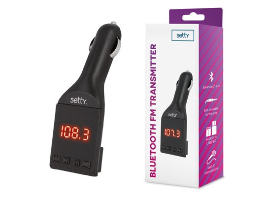 Setty FM bluetooth transmiter 4.0