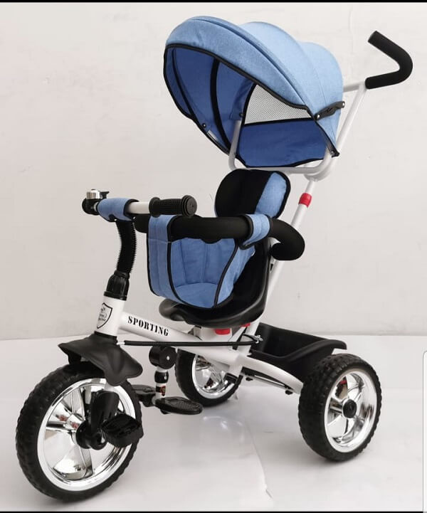 Tricikl za decu Sport Fun B 33-1 – plavi, 011