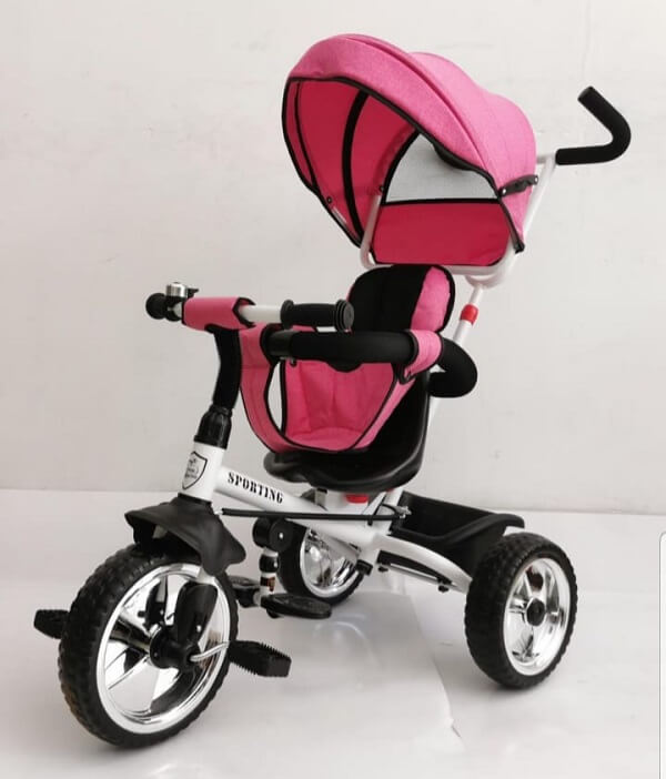 Tricikl za decu Sport Fun – roze, 010