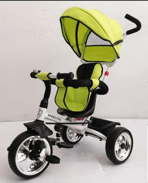 Tricikl za decu Sport Fun – zeleni, 012