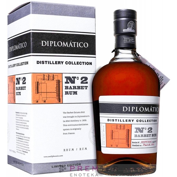 Diplomatico Distillery Collection No.2 Barbet Rum 0.70l