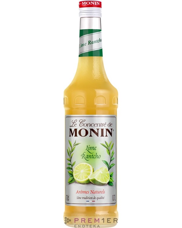 Monin Lime Rantcho Sirup 0.70l