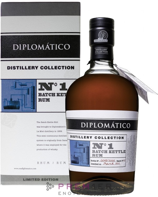 Diplomatico Distillery Collection No.1 Batch Kettle Rum 0.70l