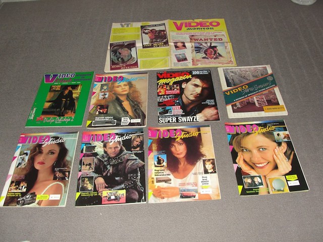 Lot vintage Časopisa Filmskih Ex Yu sve sa slika