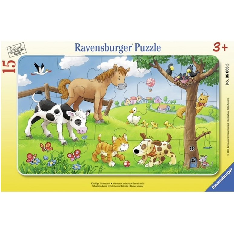 Puzzle domaće životinje RA06066
