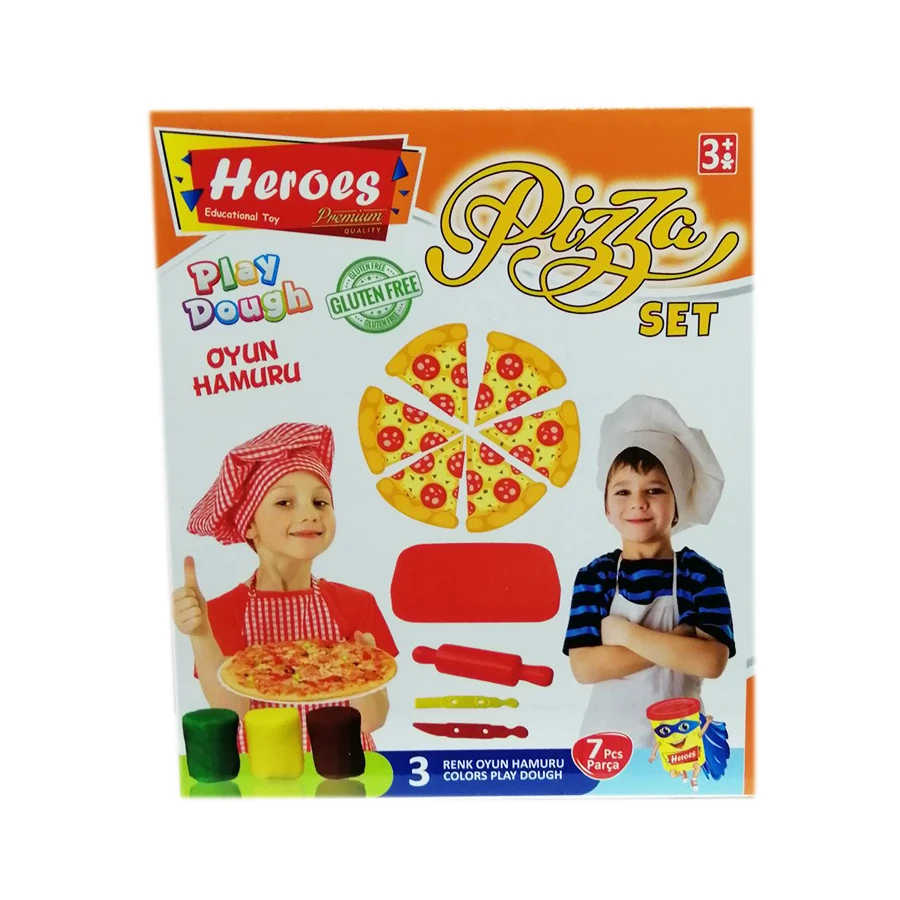 Plastelin pizza ERN592 - univerzalne igračke, kreativni setovi