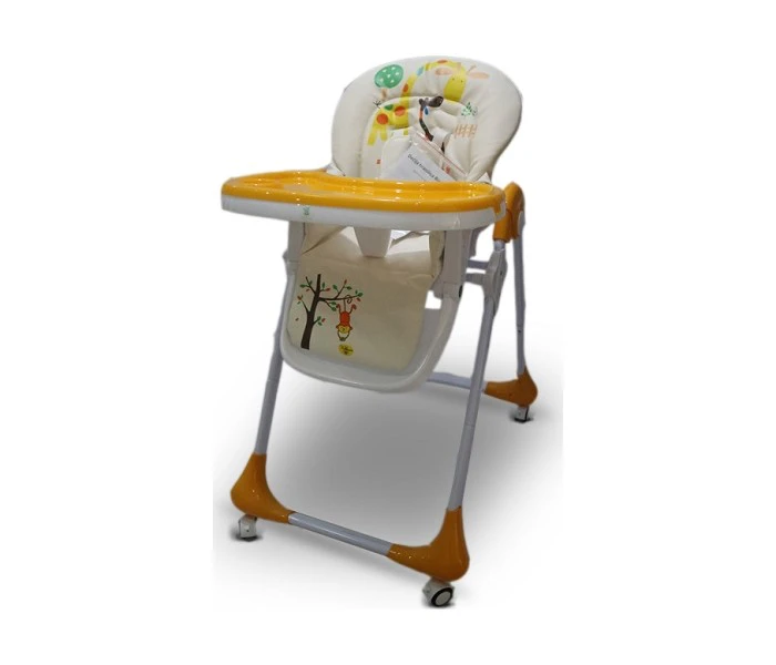 BBO hranilica b003s Bianca zuta - žuta stolica za hranjenje beba