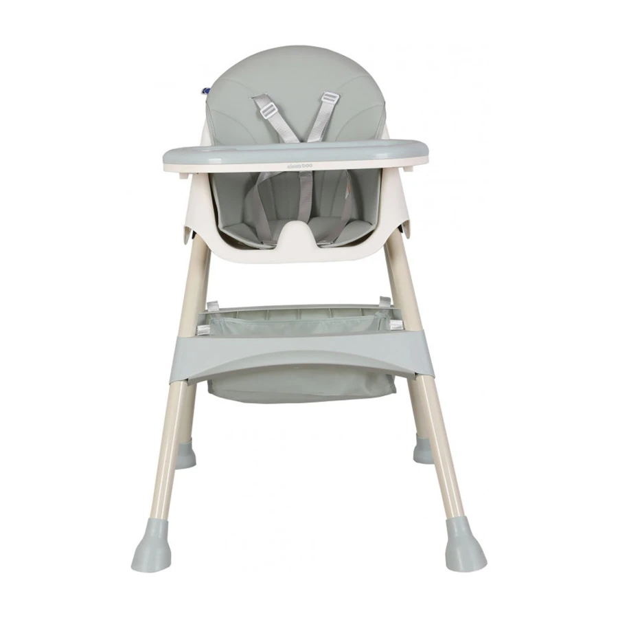 Hranilica za bebe Brie 2in1 mint - Kikka Boo stolica za hranjenje+ stolica za stariju decu