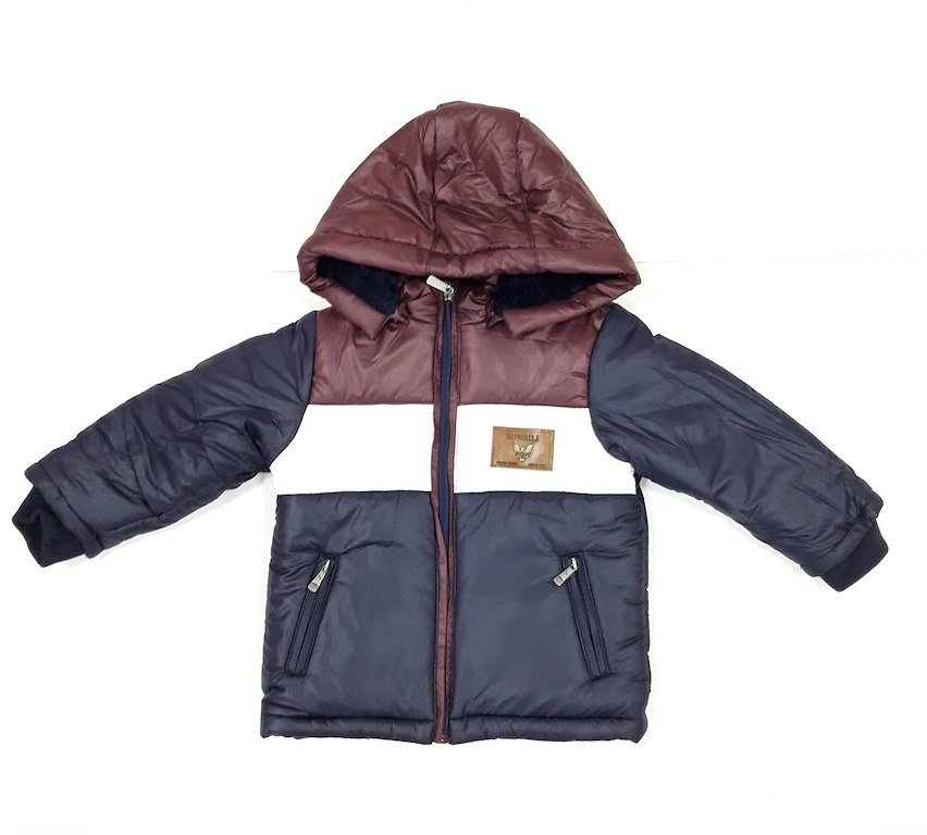 Jakna za dečaka ljubičasta 4405 - zimska jakna za dečake