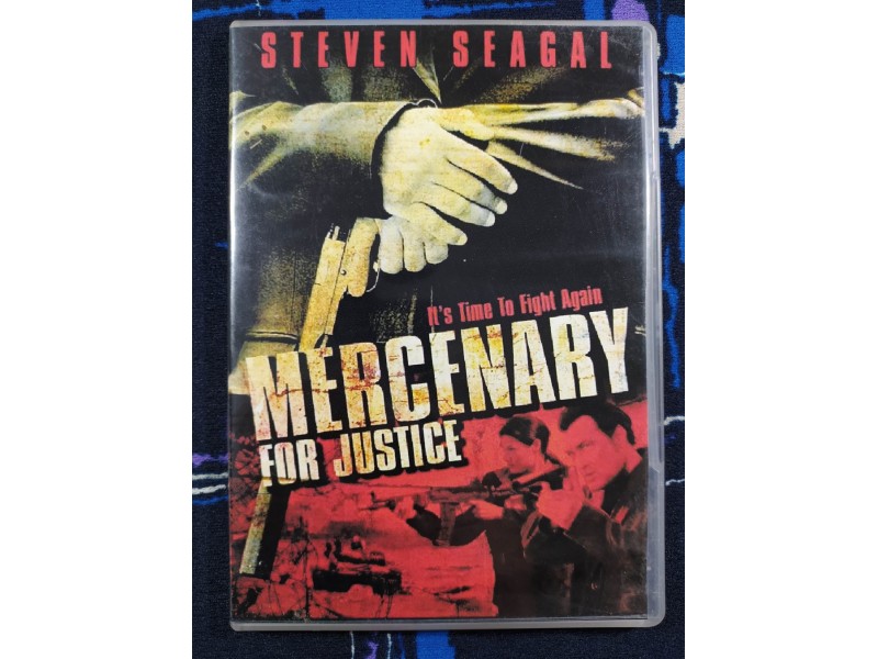 Mercenary for Justice (Strano izdanje) dvd