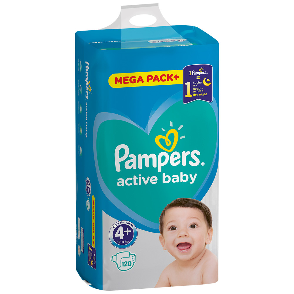 PAMPERS AB MB 4+ MAXI+ (120) 8001090951694