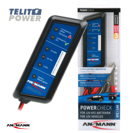 Ansmann tester 12V automobilskih akumulatora ( 3366 )