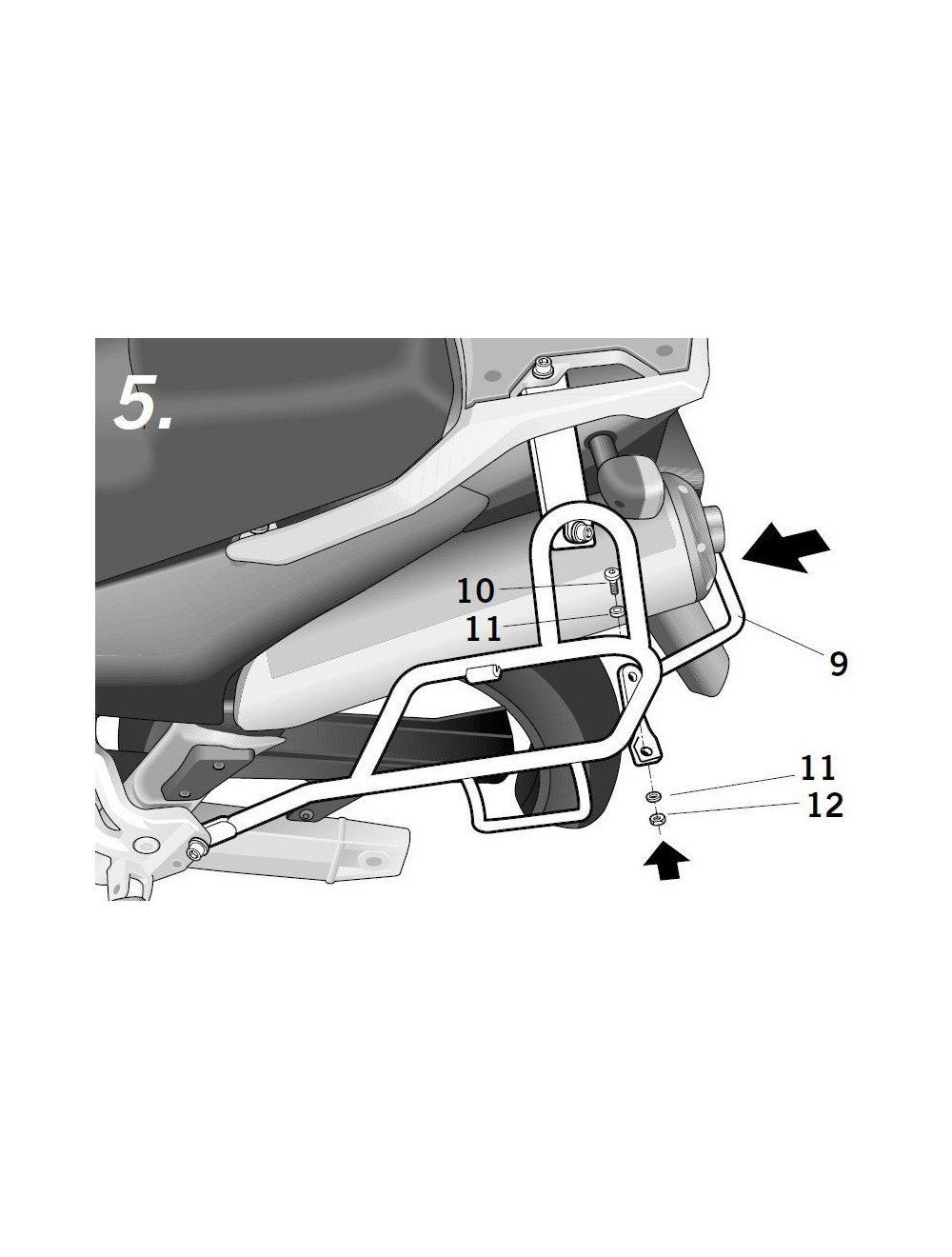 SHAD KIT SIDE SUZUKI V STROM 1000