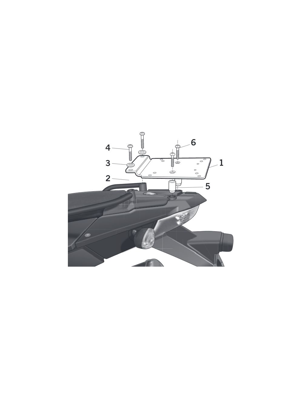 SHAD KIT TOP BMW F650 GS08/F800 GS08