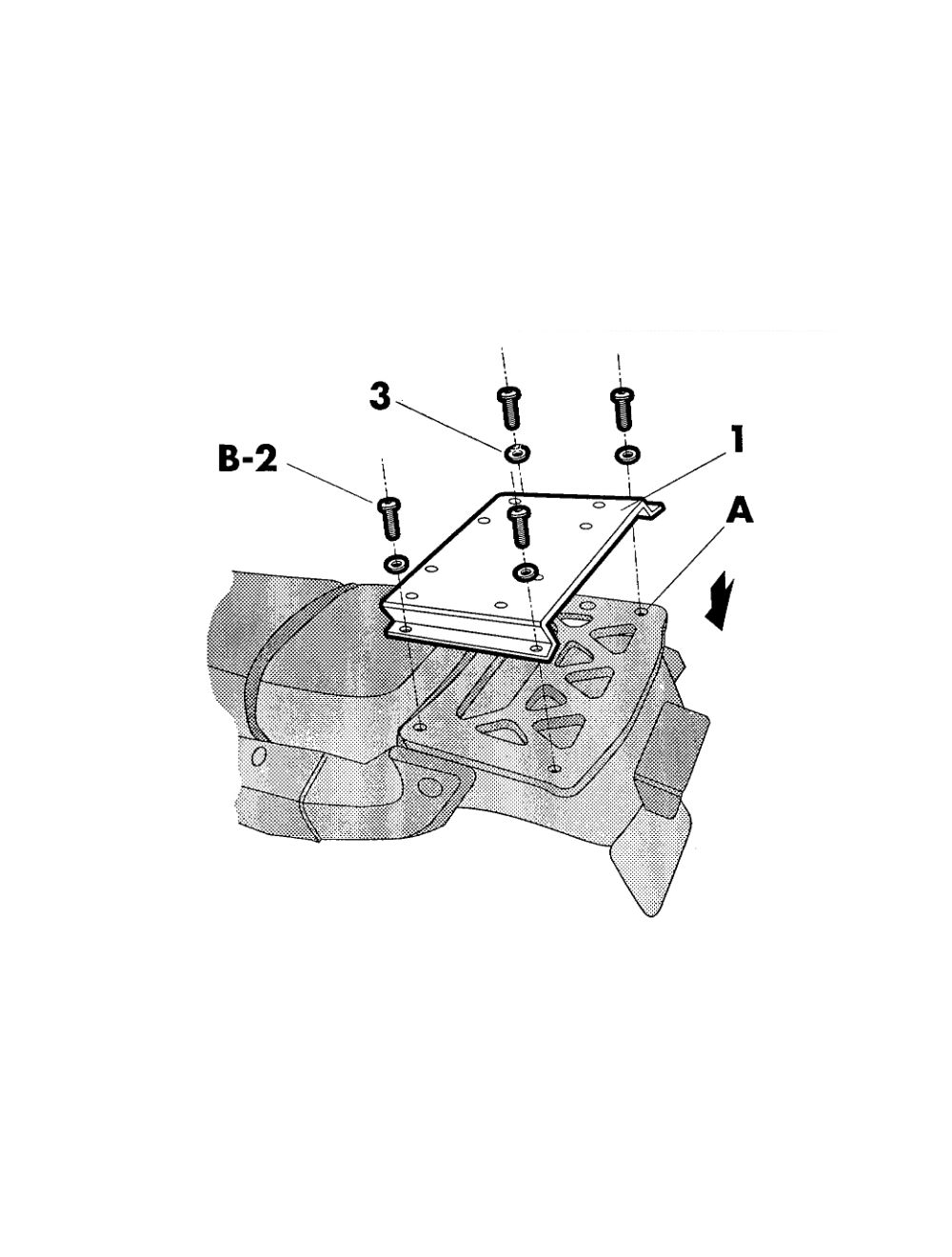 SHAD KIT TOP HONDA AF/TR/DO TRA