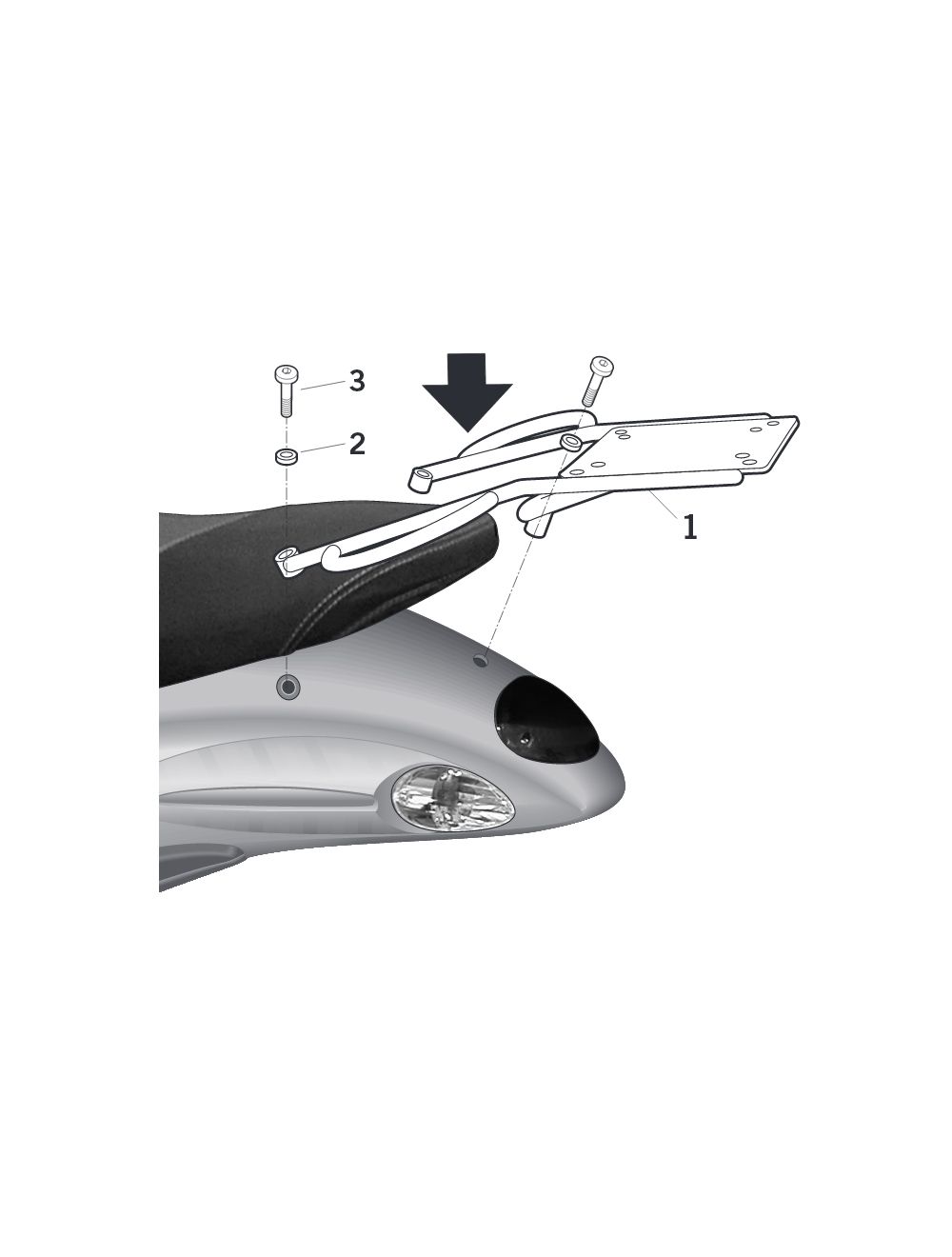 SHAD KIT TOP PIAGGIO LIBERTY S