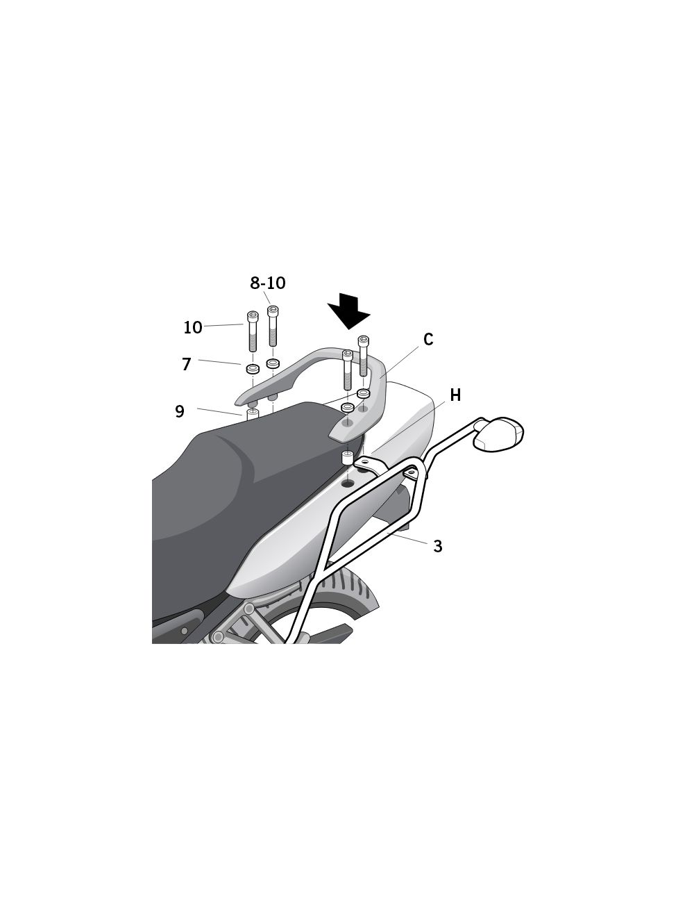 SHAD FULL YAMAHA FAZER 600 01