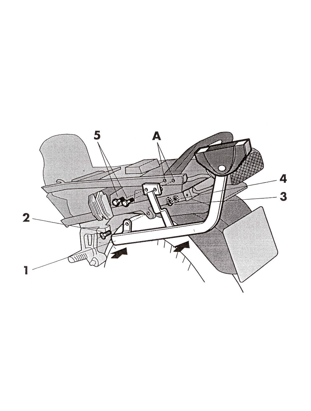 SHAD KIT MOTO KAWASAKI K-ZZR 600 94 TOP