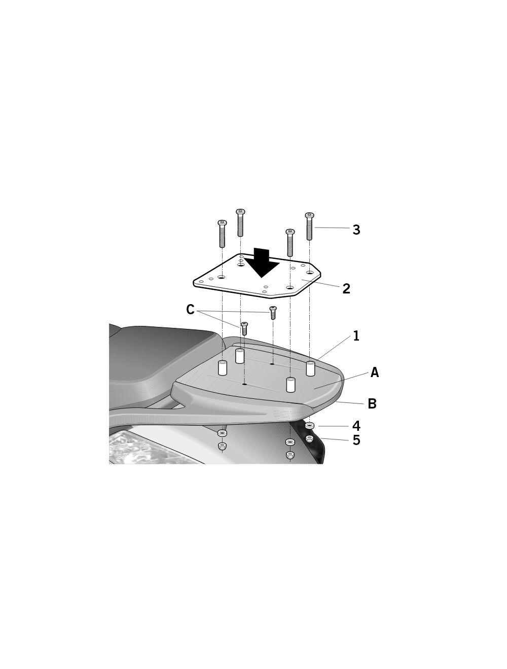 SHAD NOSAC APRILIA ATLANTIS 125