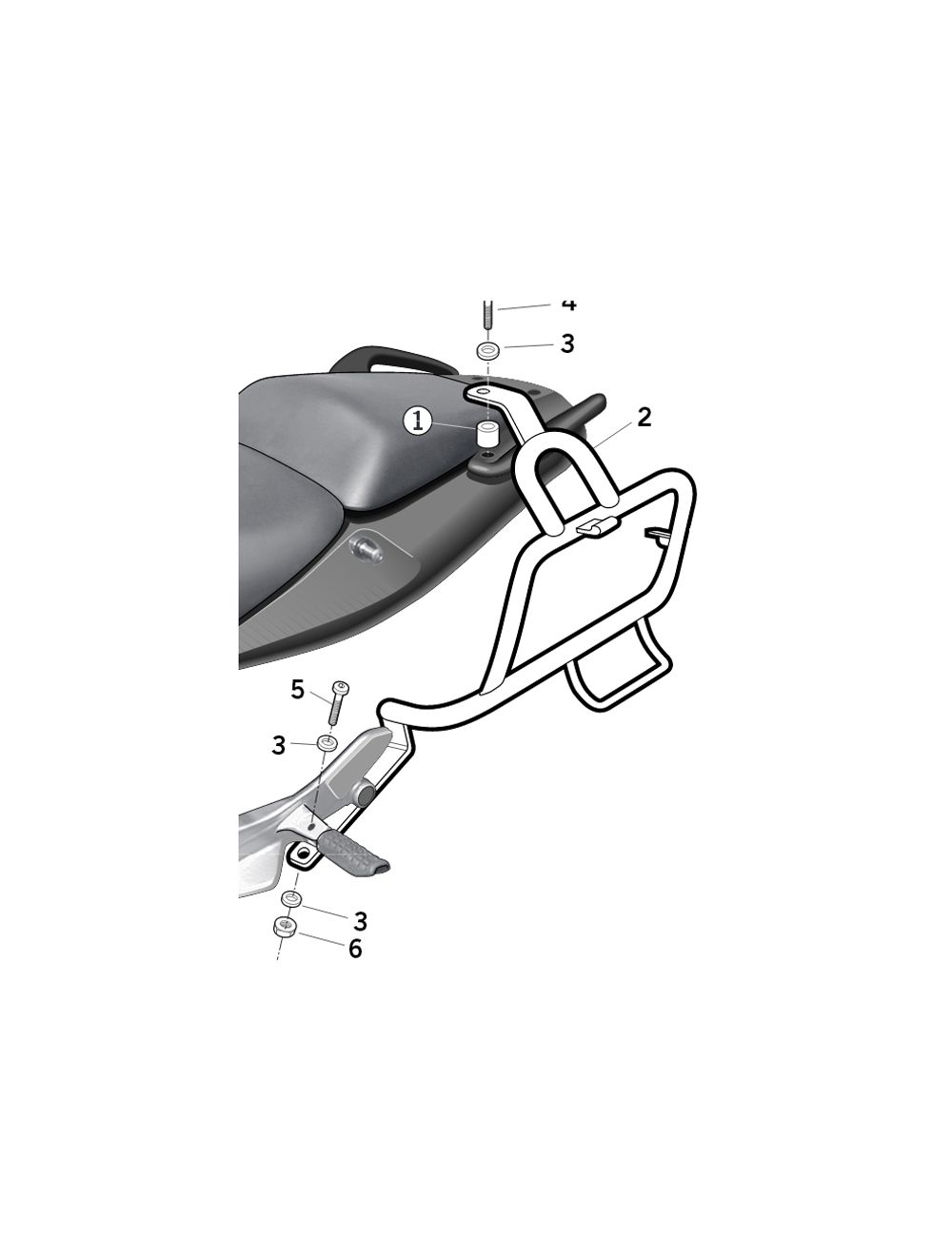 SHAD NOSAC HONDA CBF 1000 BOCNI