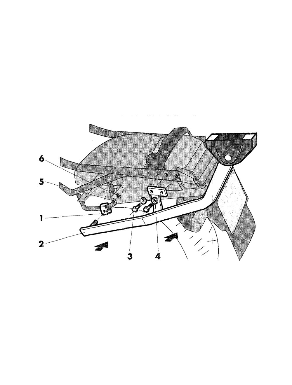 SHAD NOSAC HONDA CBR 1000