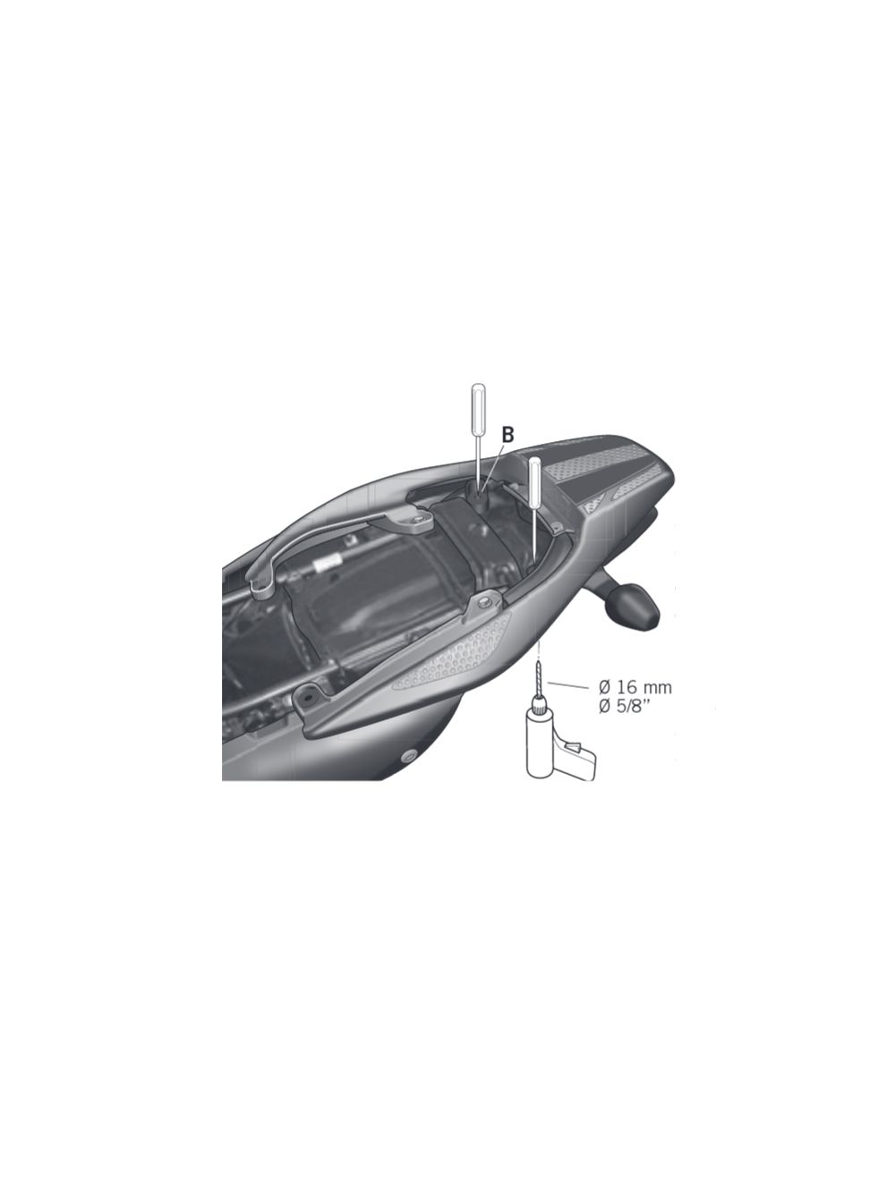 SHAD NOSAC HONDA TRANSALP XL 700 BOCNI